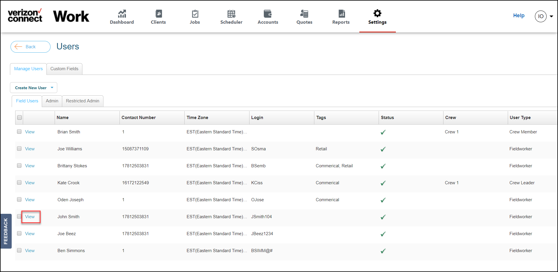 How do I create a Crew? – Verizon Connect Work Help Center